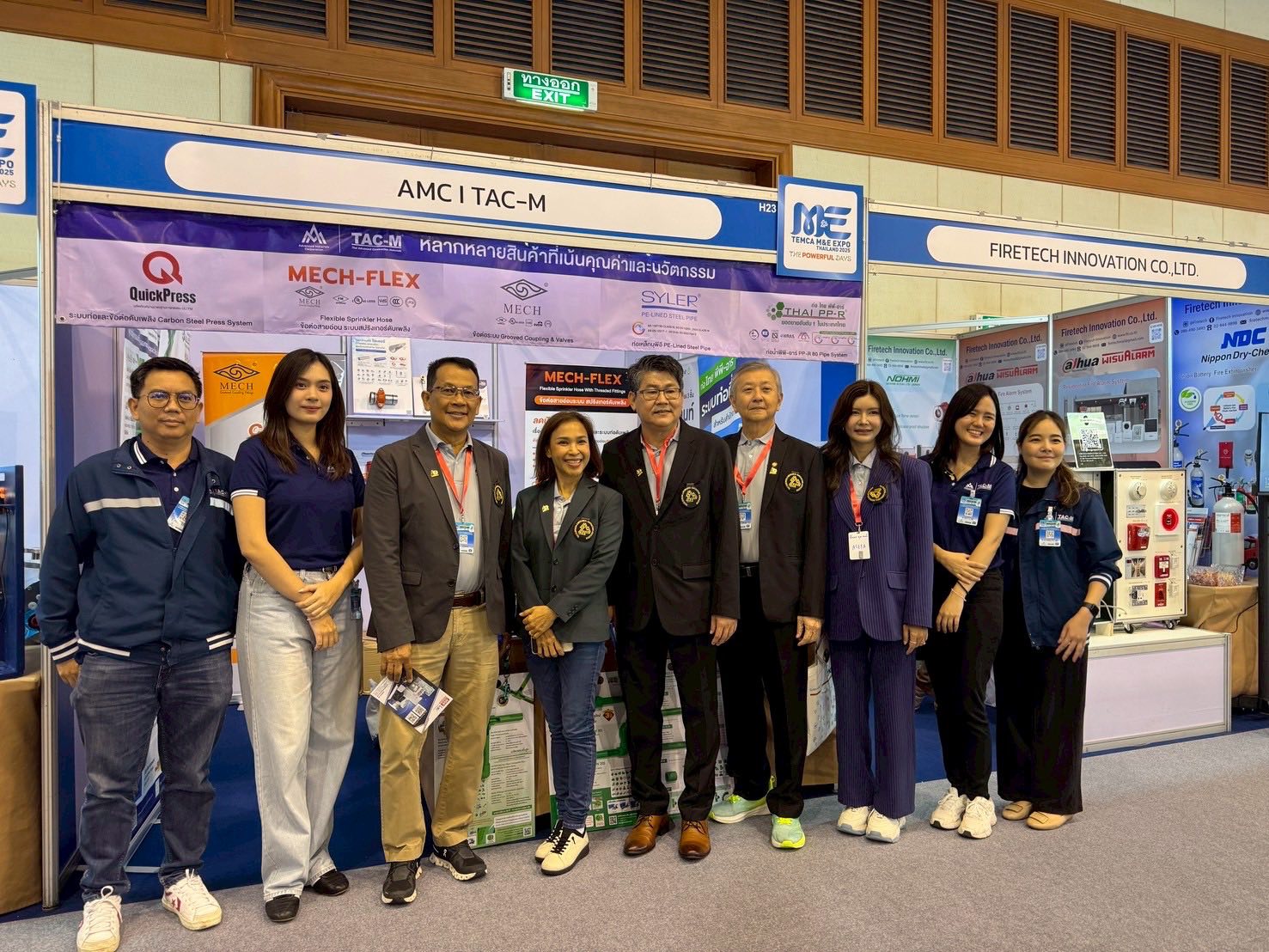 AMC โชว์นวัตกรรมท่อคาร์บอนต่ำ และระบบท่อครบวงจรในงาน TEMCA M&E EXPO ...